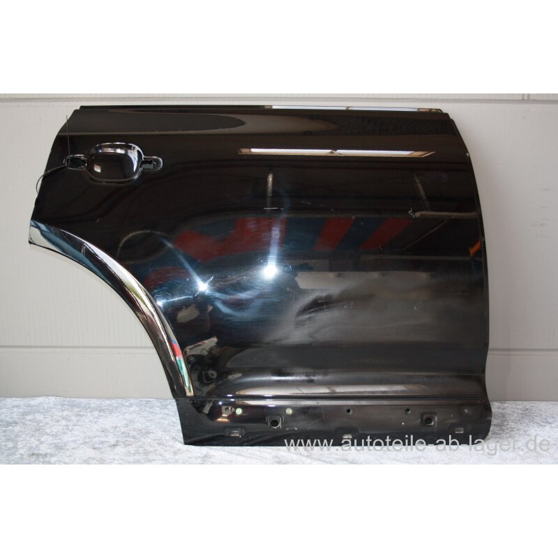 Porsche Cayenne 955 9PA 957 9PA1 Rohbautür Tür hinten schwarz rechts