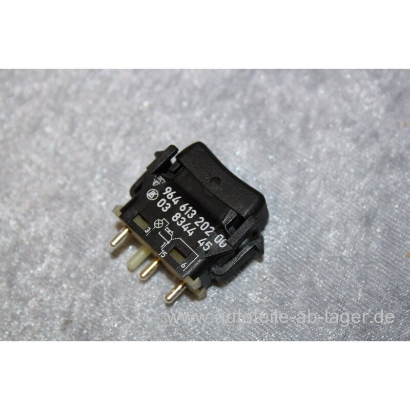 Porsche 964 993 Kippschalter Zentralrechner schwarz 96461320200 96461